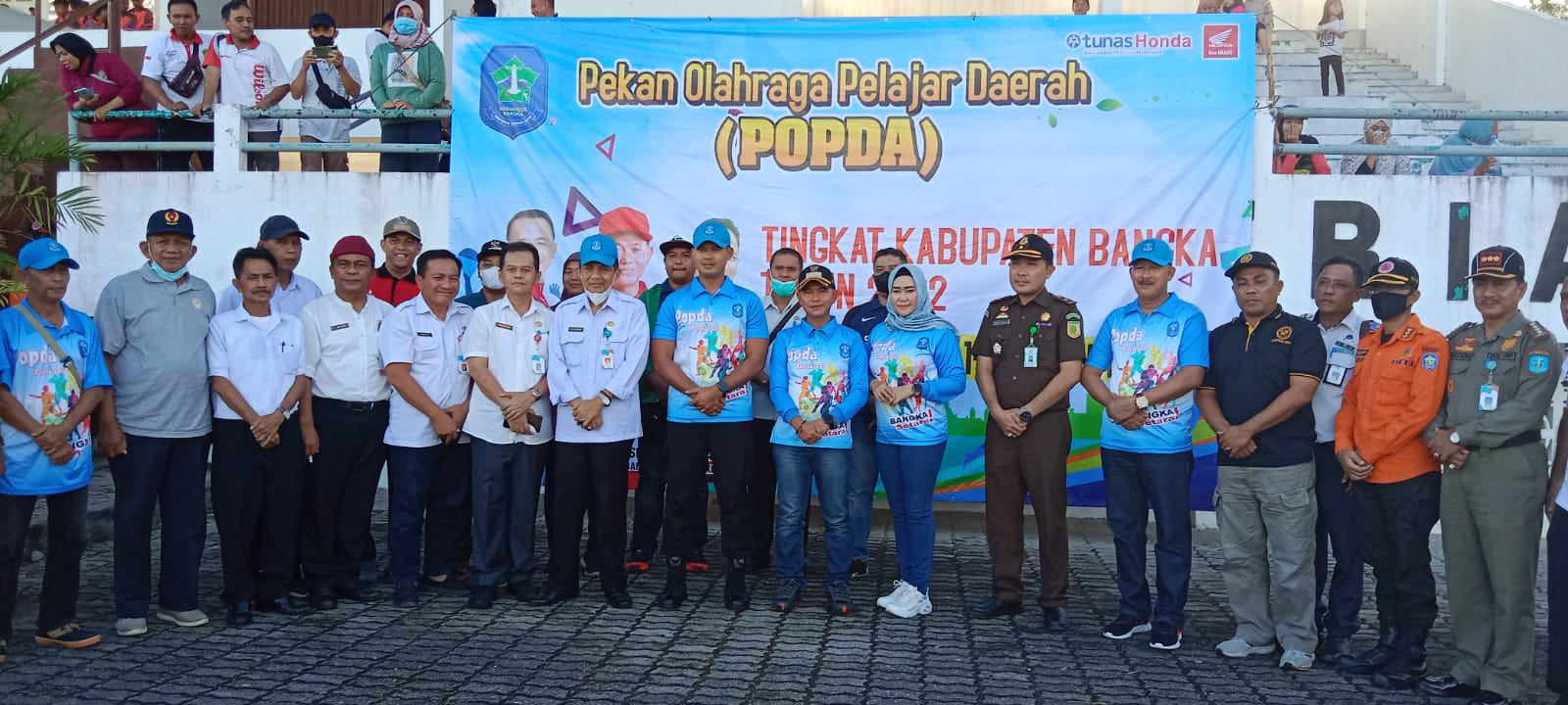 POPDA Tingkat Kabupaten Bangka ke 14 Tahun 2022 Resmi Dibuka Bupati ...