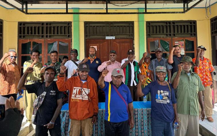 PAK-HAM Papua Dukung Penyelesaian Kepemilikan Tanah Adat di Kabupaten ...